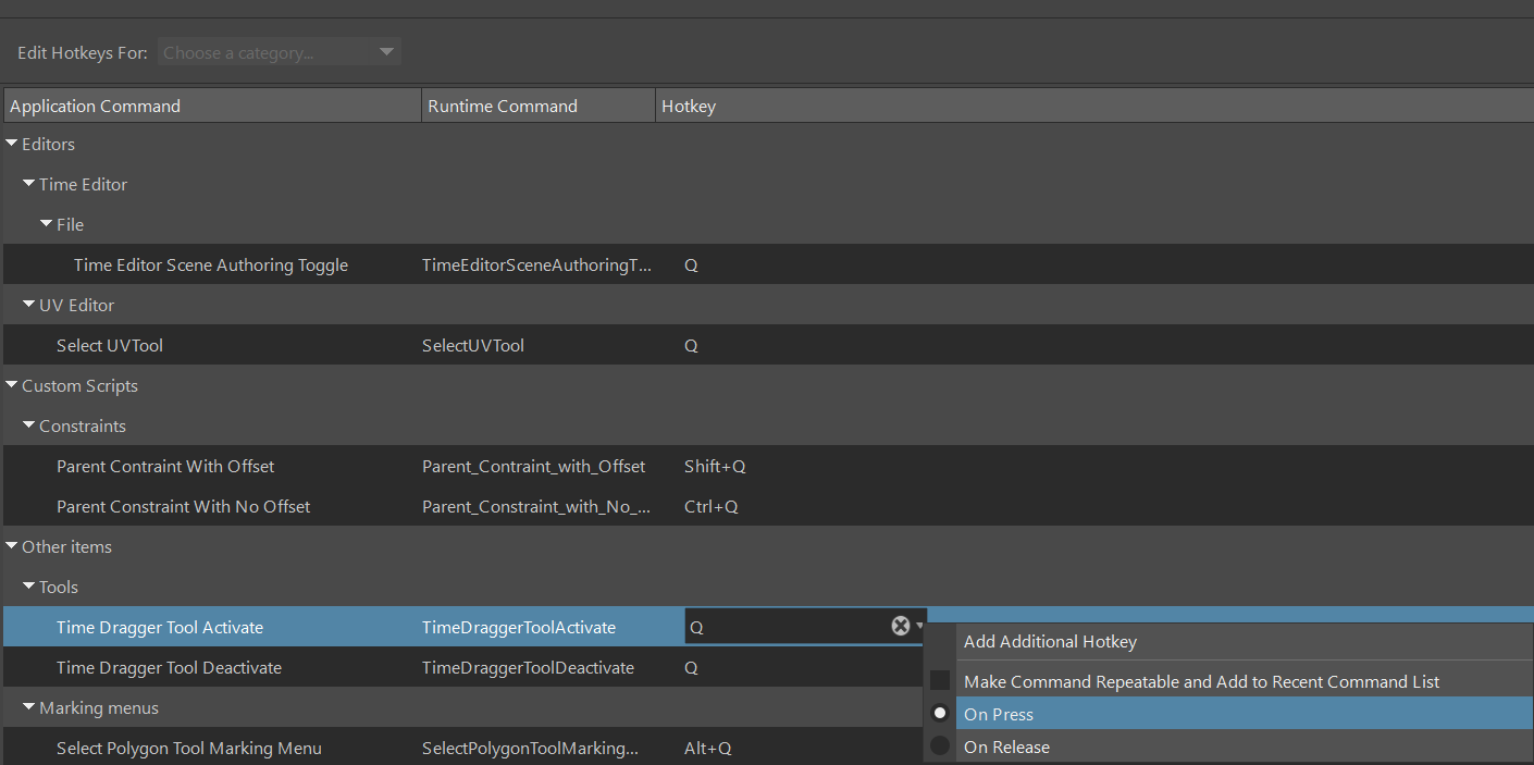 Hotkeys/Scripts : Animator Daniel | Daniel Carey, Gameplay Animator
